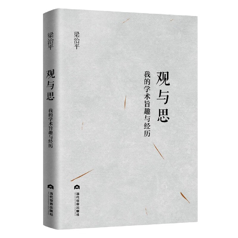 观与思(我的学术旨趣与经历)
