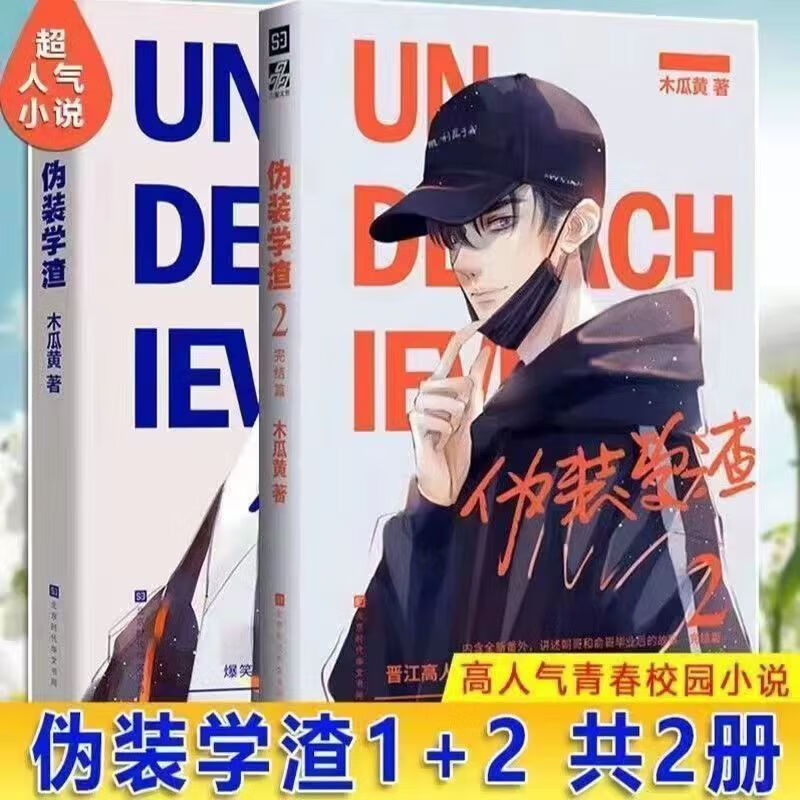 伪装的学渣1+2全套两本上下册黄完整版耽美 上+下册2本