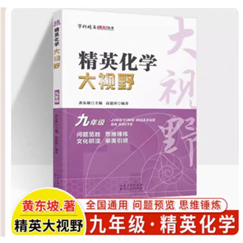 2024新版 精英化学大视野九年级 学科精英大视野系列丛书