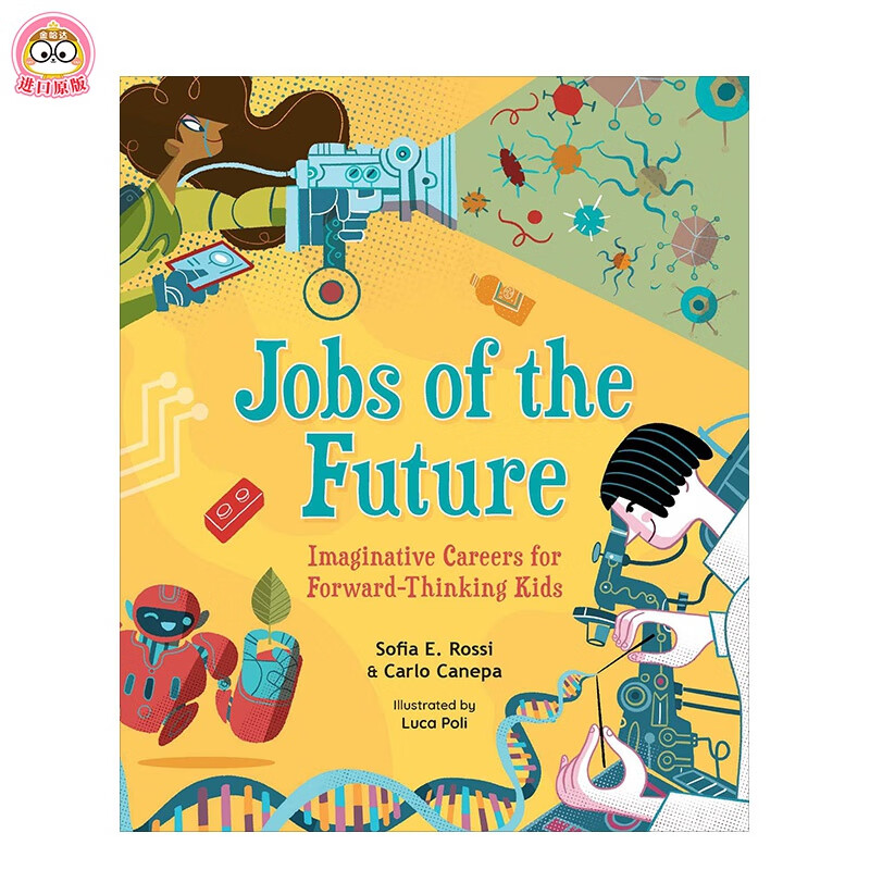 现货 Jobs of the Future 未来的职业 英文儿童图书