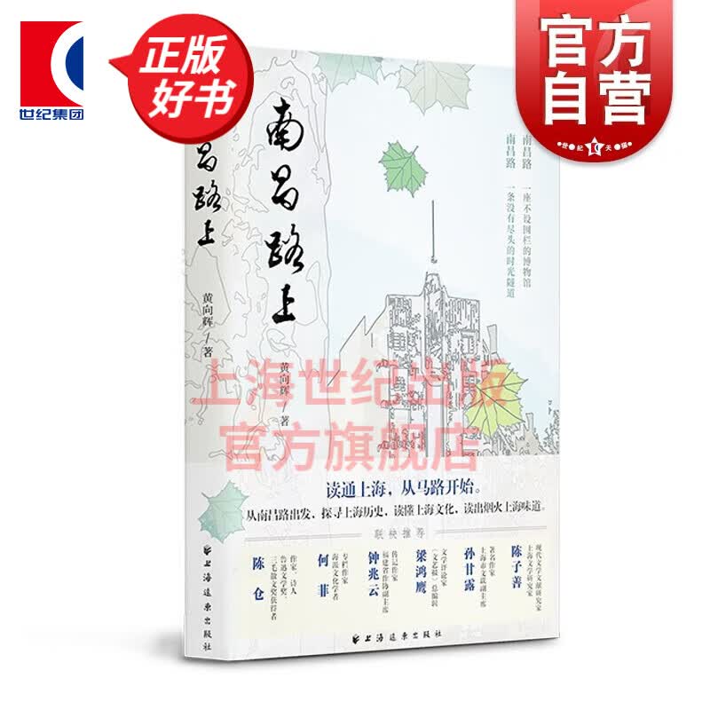 南昌路上 上海马路丛书黄向辉著作 读城城市文化史中国现当代文学作品 上海远东出版社