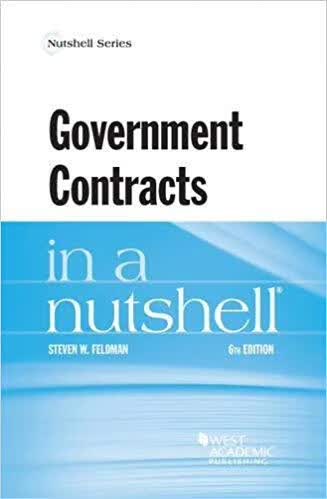 Feldman’s Government Contracts in a