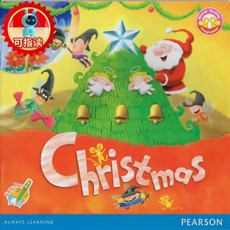 英文原版 朗文趣鼠系列启蒙绘本 初级/二鼠 Christmas 圣诞节