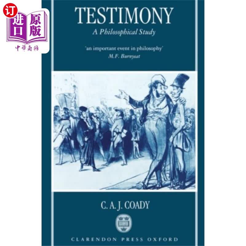 海外直订Testimony 证词