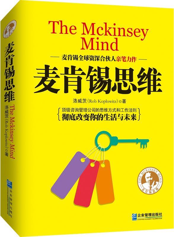 麦肯锡思维 洛威茨 企业管理出版社