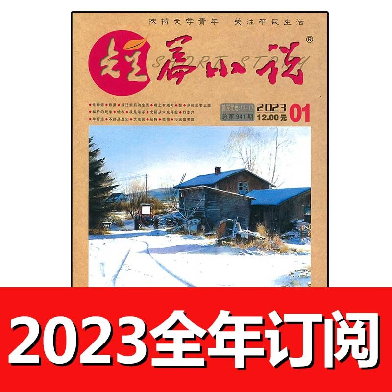短篇小说杂志2023年1-6期小说月报当代作家文学微型小说选刊 第6期
