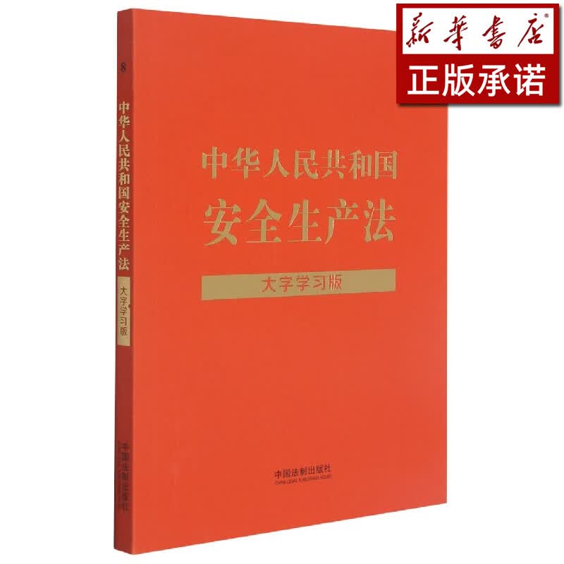 中华人民共和国安全生产法(大字学习版)