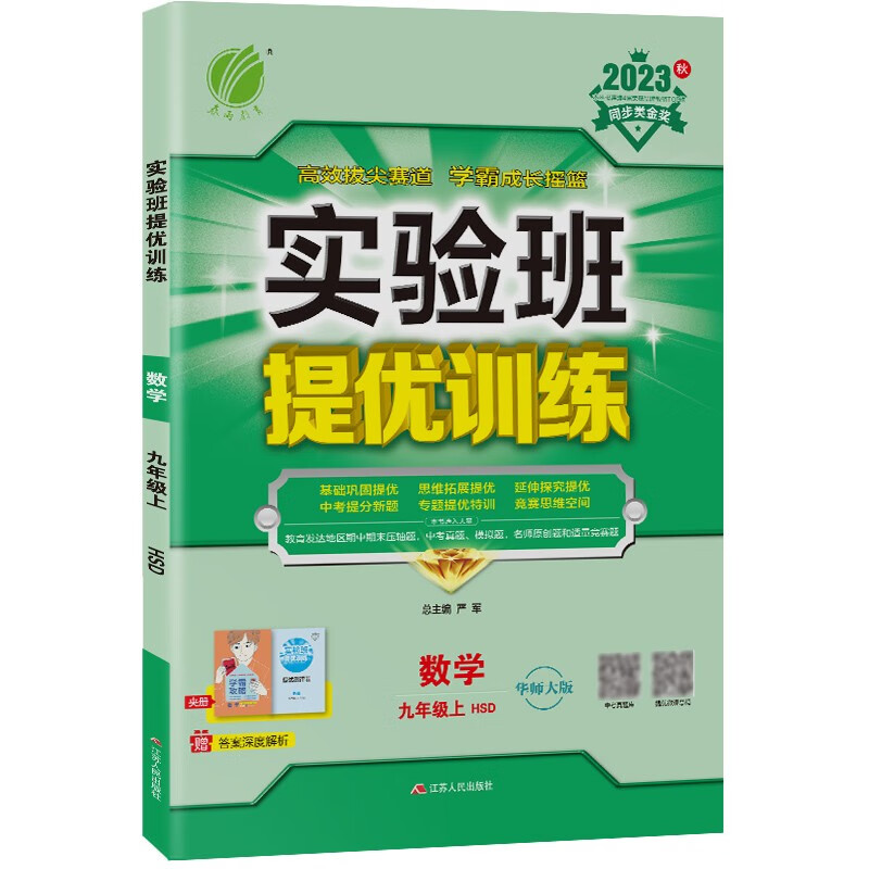 实验班提优训练 初中数学九年级上册 华师大版HSD 课时同步强化练习拔高特训 2023年秋
