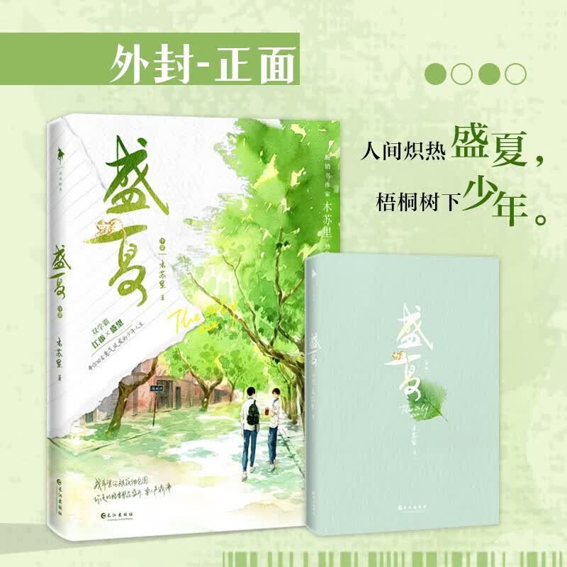 【挑选】盛夏序章+盛夏 全2册 木苏里著 江添 盛望 晋江校园畅销小说实体书 著有判官 全球高考 等畅销书 盛夏：序章