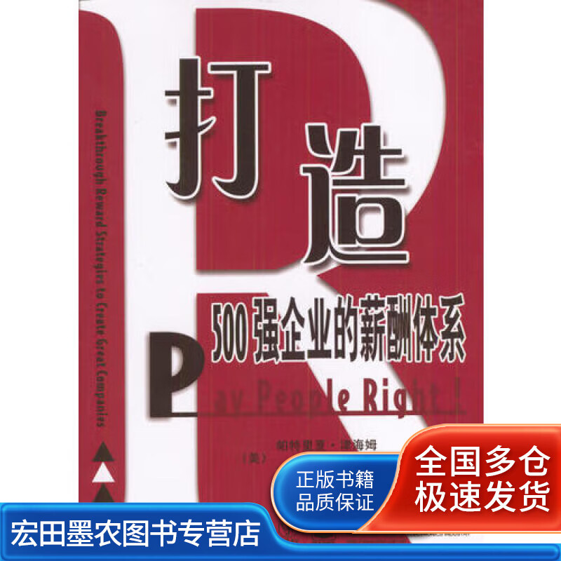 打造500强企业的薪酬体系【好书】