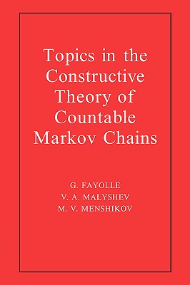 Topics in the Constructive Theory of Countable Markov Chains