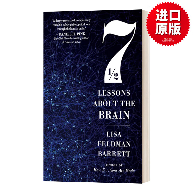 英文原版 Seven and a Half Lessons About the Brain 关于大脑的七又二分之一堂课 英文版 进口英语原版书籍