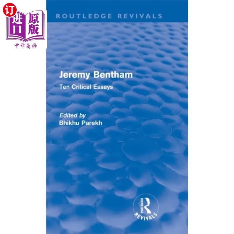 海外直订Jeremy Bentham 杰里米·边沁