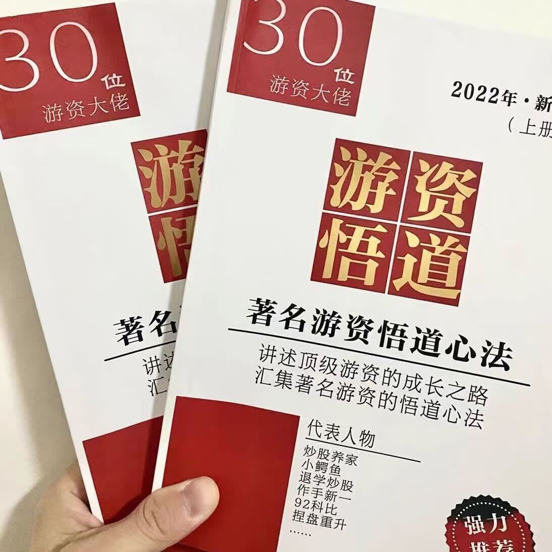 游资悟道心得游资实战交割单彩色版进阶版合集游资心得 游资30位悟道心法
