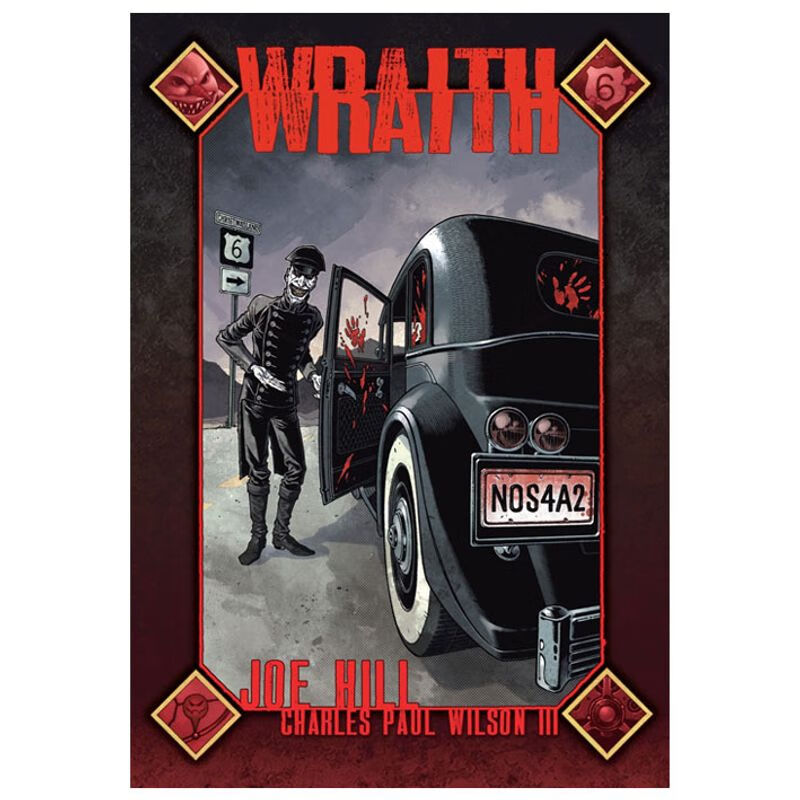 《Wraith》新锐漫画作家 Joe Hill 另类恐怖漫画小说作品 - 幽灵