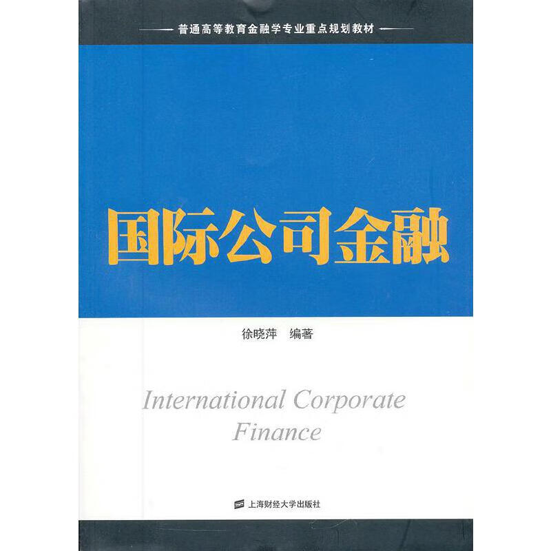国际公司金融