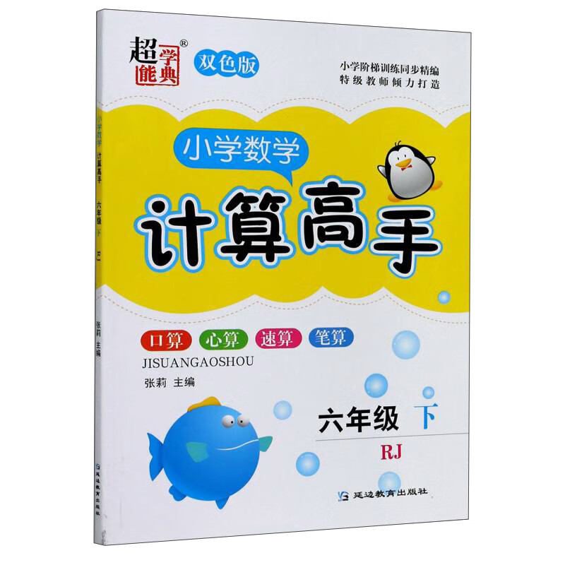 小学数学计算高手（六年级下 RJ 双色版）