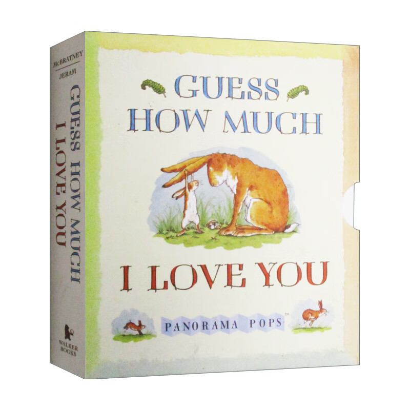 Guess How Much I Love You 猜猜我有多爱你 精装 剪纸立体书 三维扩展礼品书 廖彩杏书单 进口书 英文原版绘本 Sam McBratney