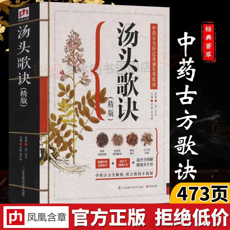 历代名方验方汤头歌诀高清图解剂量明确白话图解选录中医常用方剂配方445方民间家庭养生偏方秘方大全书籍