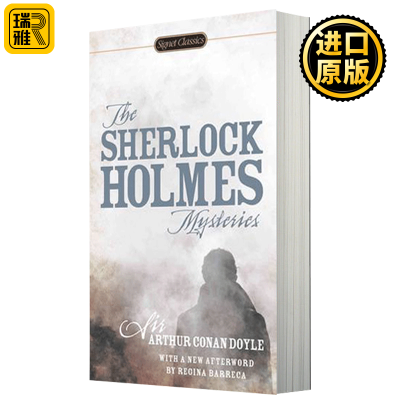 英文原版 夏洛克福尔摩斯之谜 小说 The Sherlock Holmes Mysteries 福尔摩斯探案集 大侦探悬疑推理犯罪小说 进口原版英语书籍畅销书