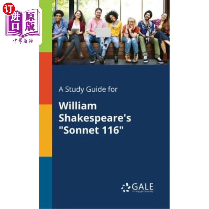 海外直订A Study Guide for William Shakespeare's Sonnet 116 威廉·莎士比亚的《十四行诗116》学习指南