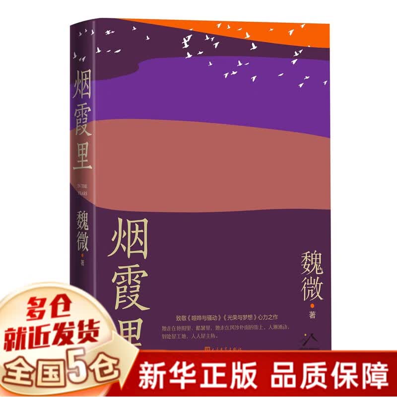烟霞里 魏微著 鲁迅文学奖得主魏微积蕴十三年长篇小说新作 致敬喧哗与骚动 光荣与梦想 魏微