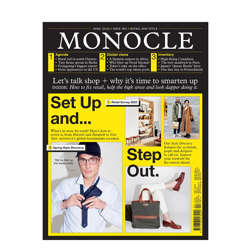 在途Monocle单片眼镜 2023年03期 NO162 英文原版期刊旅游杂志 善
