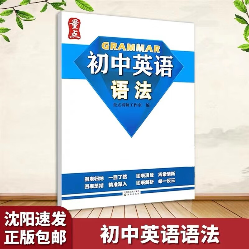 【系列自选包邮】量点1600词+强化训练+必刷词量點初中英语语法强化训练初中七八九年级中考词汇大全知识點专项训练辅导 初中英语语法