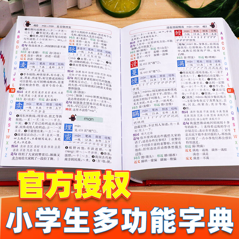 2023版新华字典小学生专用一年级新版多功能字典第12版全功能成语词典四字词语笔顺