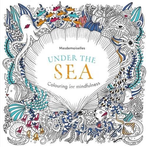 现货 英文原版 Under the sea 减压涂鸦填色书 秘密花园系列