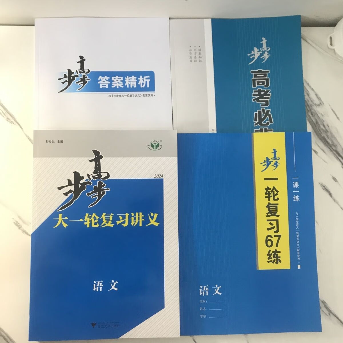 2024步步高大一轮复习讲义 语文 新高考 浙江大学出版社25省通用 高考必备