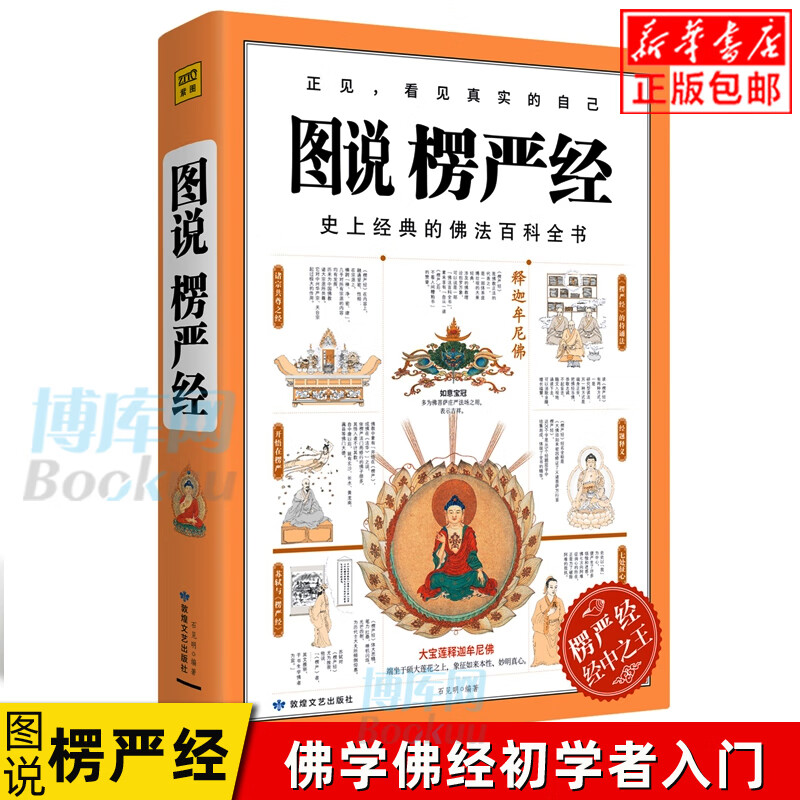 图说楞严经 经典佛法百科全书图解版  正法代表作品  哲学教育人生哲理图说搭楞严经经书浅释义贯讲记书籍 书