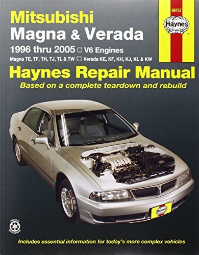 Mitsubishi Magna & Verada (96-05) Haynes Repair Manual