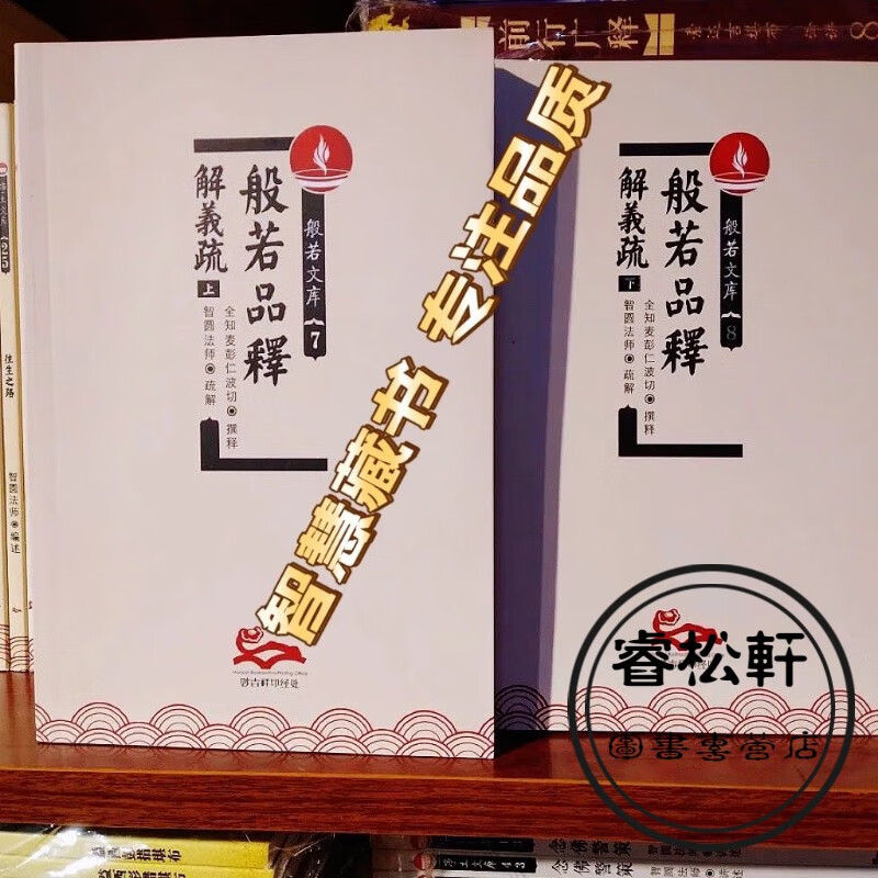 般若品释 上下全套 益师佳品珍藏