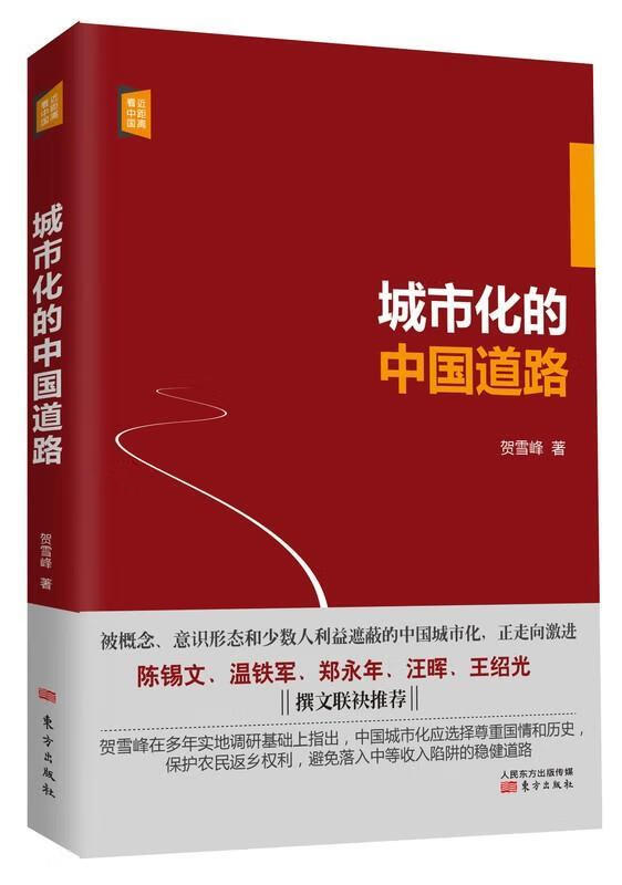 城市化的中国道路【好书，下单速发】