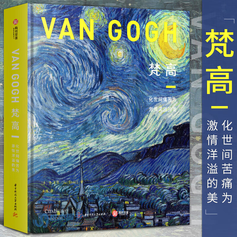 【瑕疵书90或89新】梵高：化世间痛苦为激情洋溢的美 300幅梵高绘画作品集 梵高绘画理念艺术著作