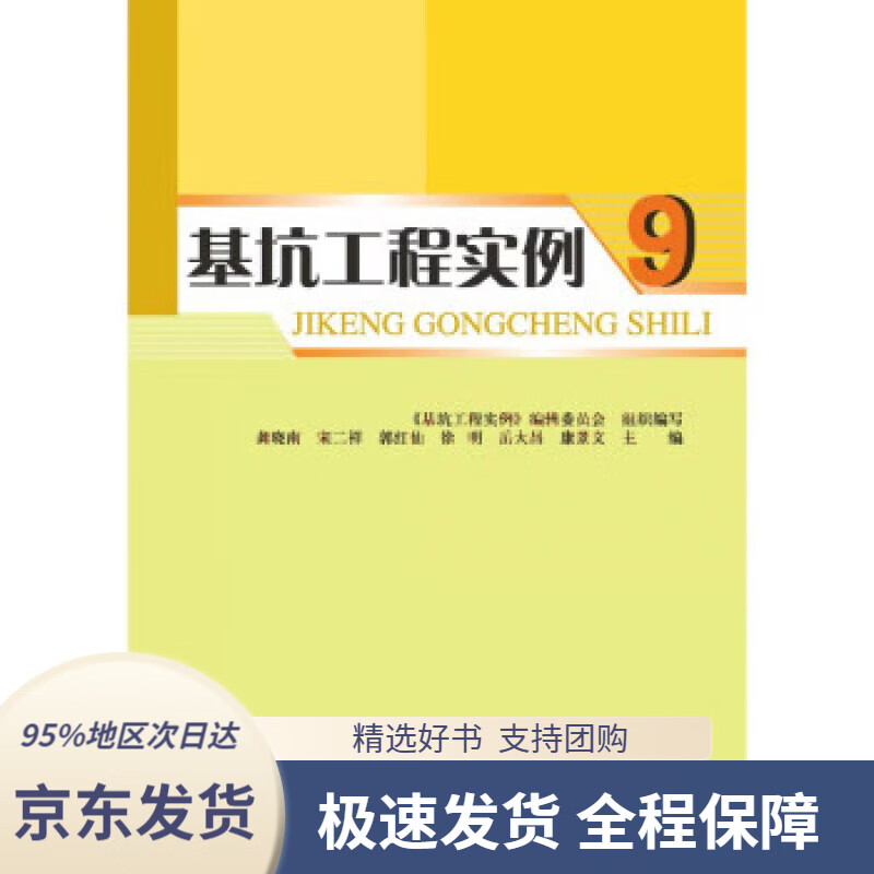 【 京东配送 支持团购】基坑工程实例9
