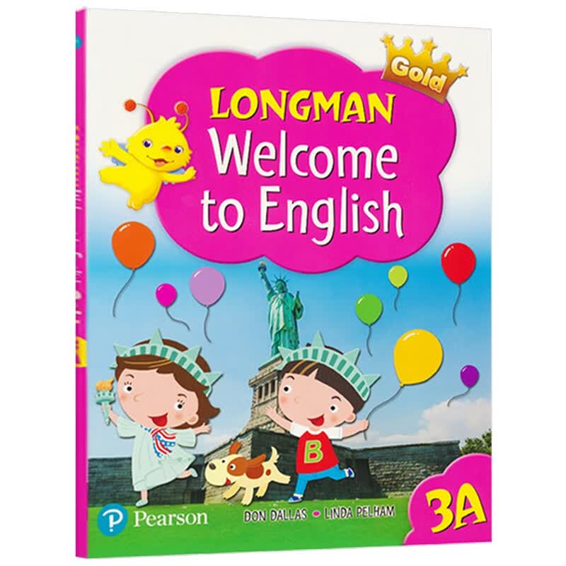 Longman Welcome to English香港朗文小学英语教材原版LWTE GOLD学生用 LWTE GOLD教材 3A
