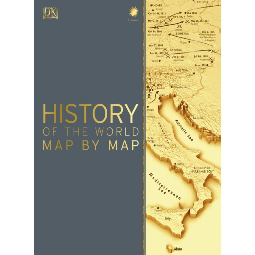 History of the World Map by Map 全彩现货纸质书 通用