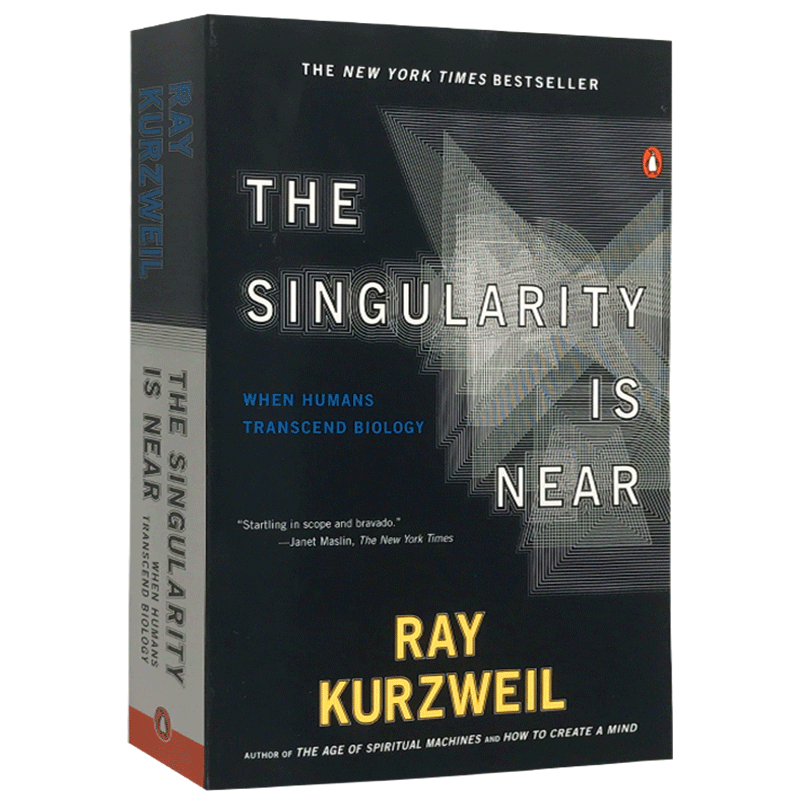 现货英文原版 The Singularity Is Near奇点临近 科技文明人工智能科技未来经典