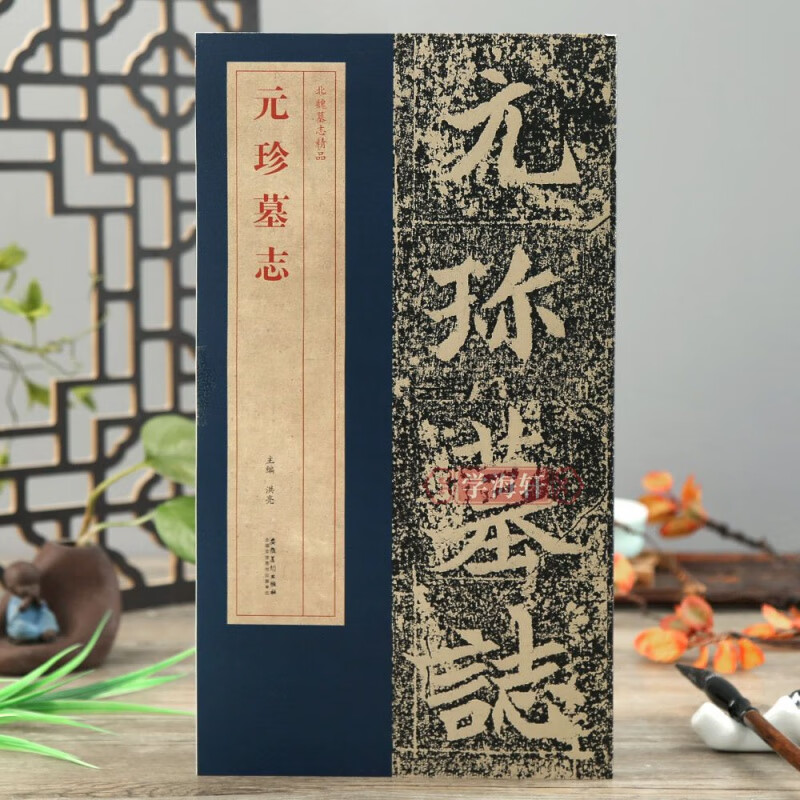 元珍墓志北魏墓志简体旁注碑帖简介原碑原帖墓志单字放大附原大整张墓志铭魏碑楷书毛笔书法字帖洪亮编 如图