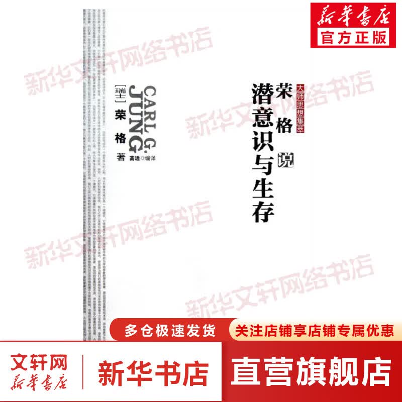 荣格说潜意识与生存/大师思想集萃