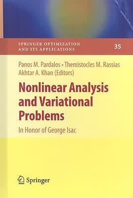 Nonlinear Analysis and Variational Problems