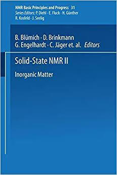 Solid-State NMR II