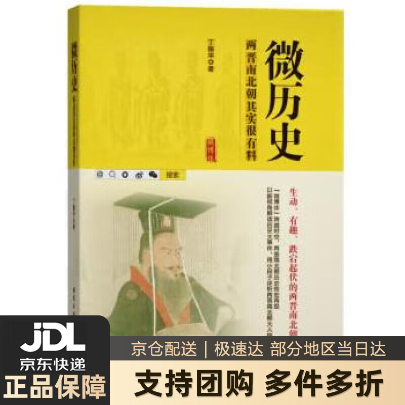 【 送货上门】微历史—西晋南北朝其实很有料 丁振宇 北京工业大学出版社