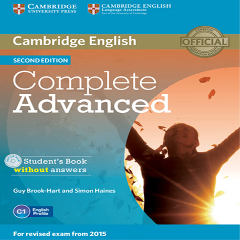 Complete Advanced剑桥CAE考试第二版备考学生用书练习册含音频 学生书