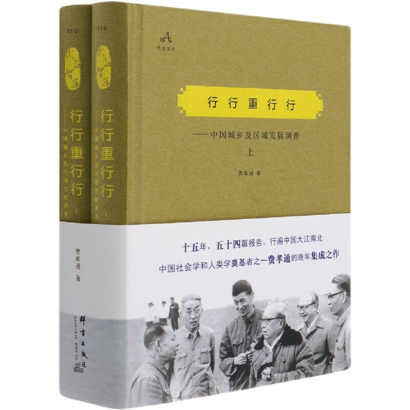 行行重行行--中国城乡及区域发展调查(上下)(精)/民盟智库 费孝通