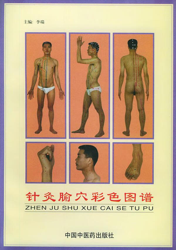 针灸腧穴彩色图谱 李瑞 主编 中国中医药出版社 9787800895623