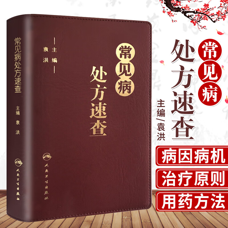 常见病处方速查 袁洪 主编 临床医师手册医生诊疗值班处方集处方手册赤脚医生诊断与用药口袋书
