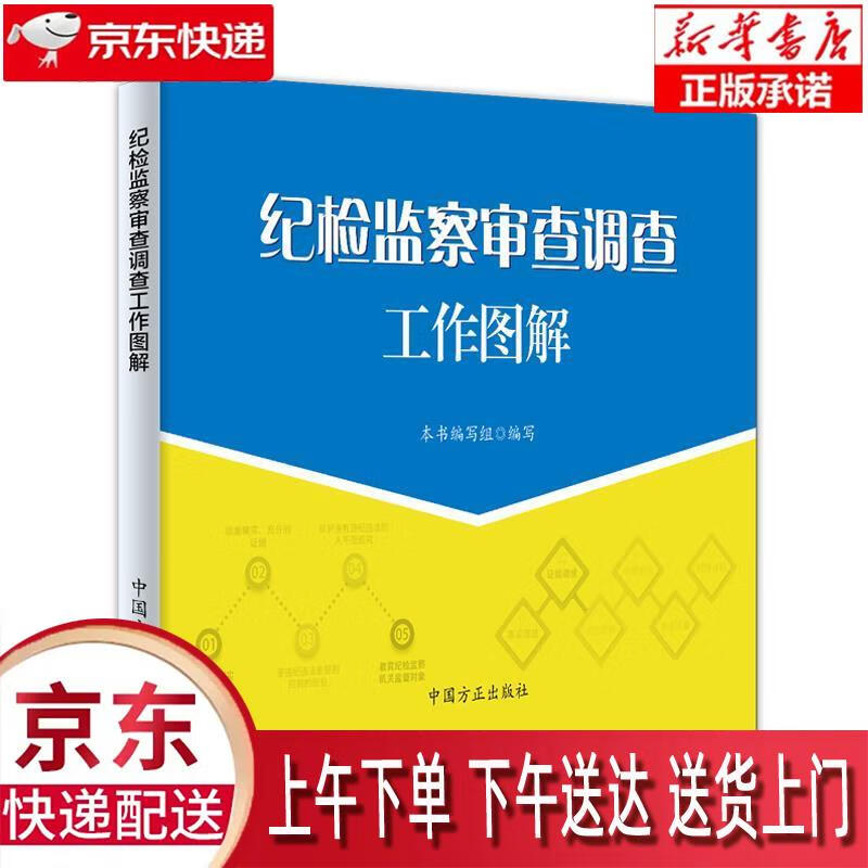【新华畅销图书】纪检监察审查调查工作图解 本书 编写组 中国方正出版社